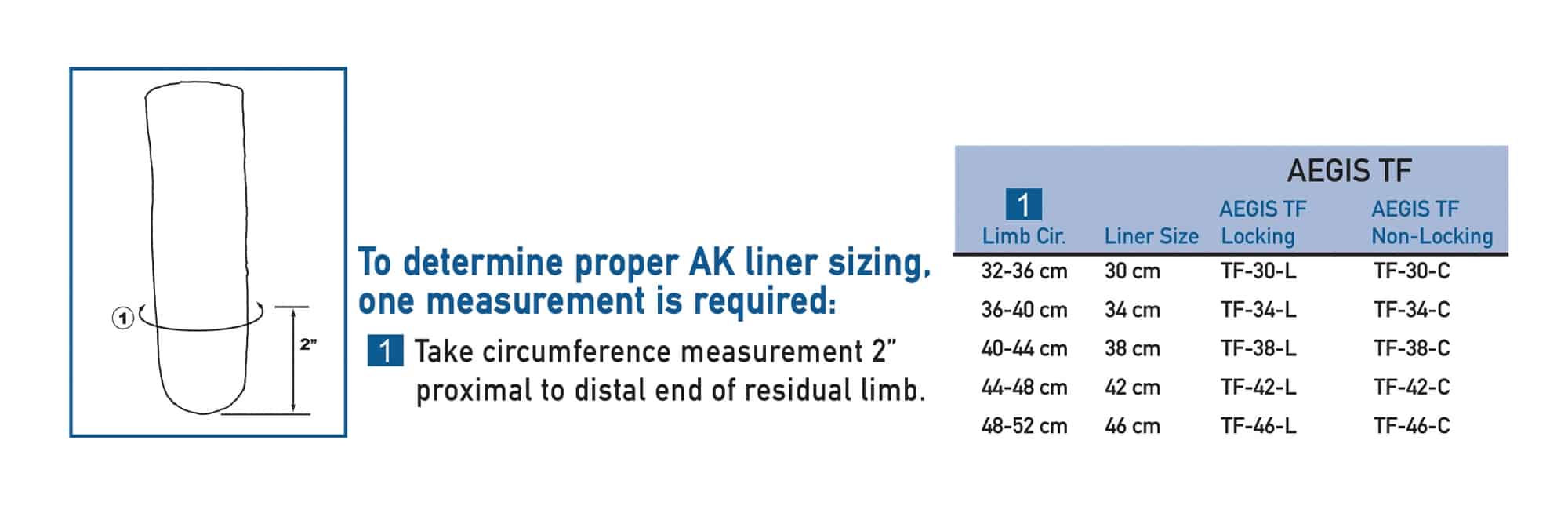 Aegis TF | Transfemoral Prosthetic Liner | ESP